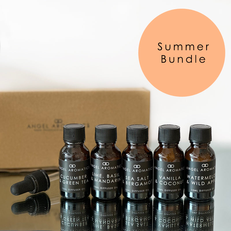 Summer 15ml Diffuser Oils Bundle – Angel Aromatics